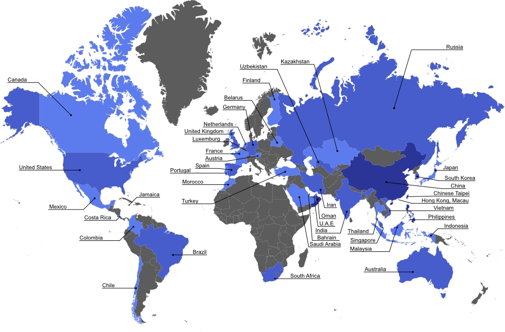 Studica Robotics Global Coverage Map - Studica Studica Robotics Global Coverage Map - Studica